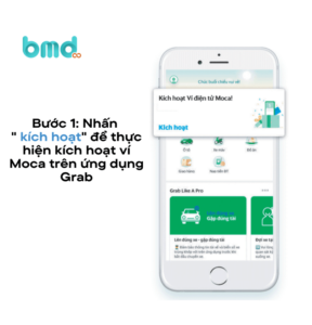 Cách kích hoạt và nạp tiền vào ví Moca trên ứng dụng Grab