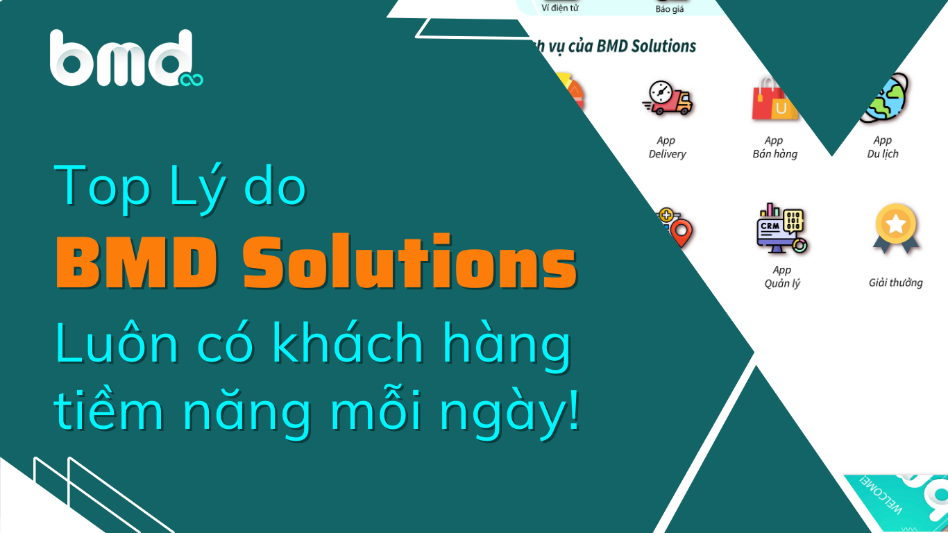 BMD Solutions: Công ty Thiết kế App, Gia công phần mềm